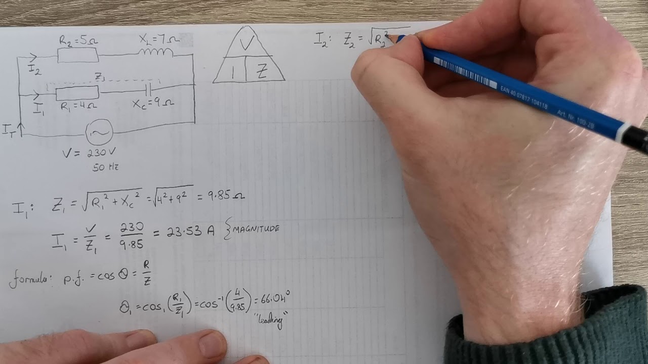 Single-phase AC: Parallel circuits
