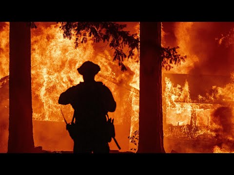Feuerwehr legt Feuer gegen Waldbrand in Kalifornien | AFP