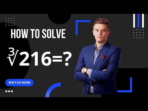 cube root of 216=? | factorization of ∛216 | Basic Mathematics