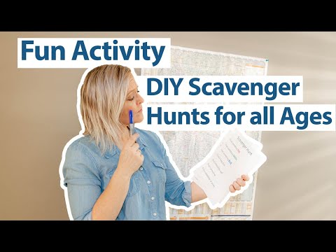 Scavenger Hunt DIY