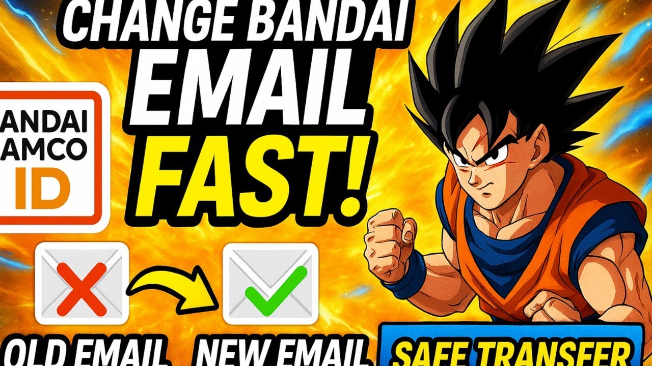 How to Unlink and Change Bandai Namco Email Fast! | Safe Data Transfer Tutorial | DB Legends