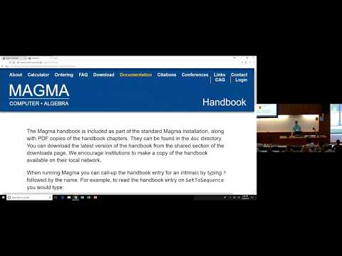 CTNT 2018 - "Computational Number Theory" (Lecture 1) by Harris Daniels