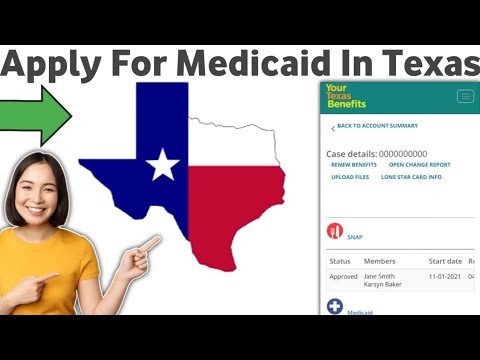 How To Apply For Medicaid In Texas (2025)