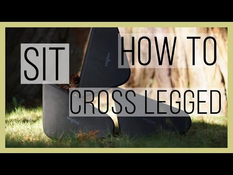 How to Sit 🧘Cross Legged🧘 Without Knee Pain - The Secret!