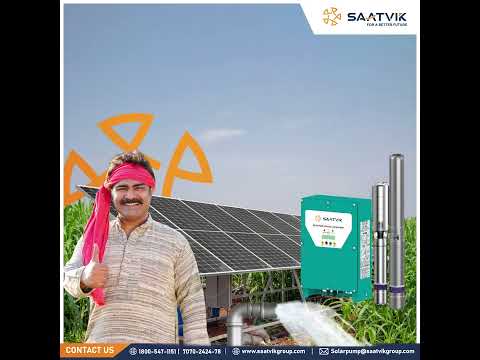 Saatvik Solar Pump | 3 HP / 5HP / 7.5HP / 10HP Models