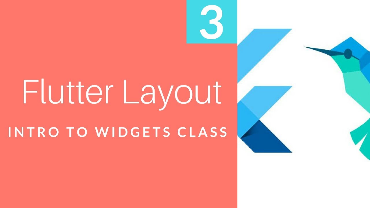 Flutter Tutorials For Beginners - 3 | Understanding The Basic Layout | Flutter SDK Tutorials