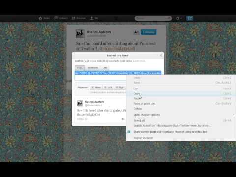How to Embed a Tweet in your Blog Post