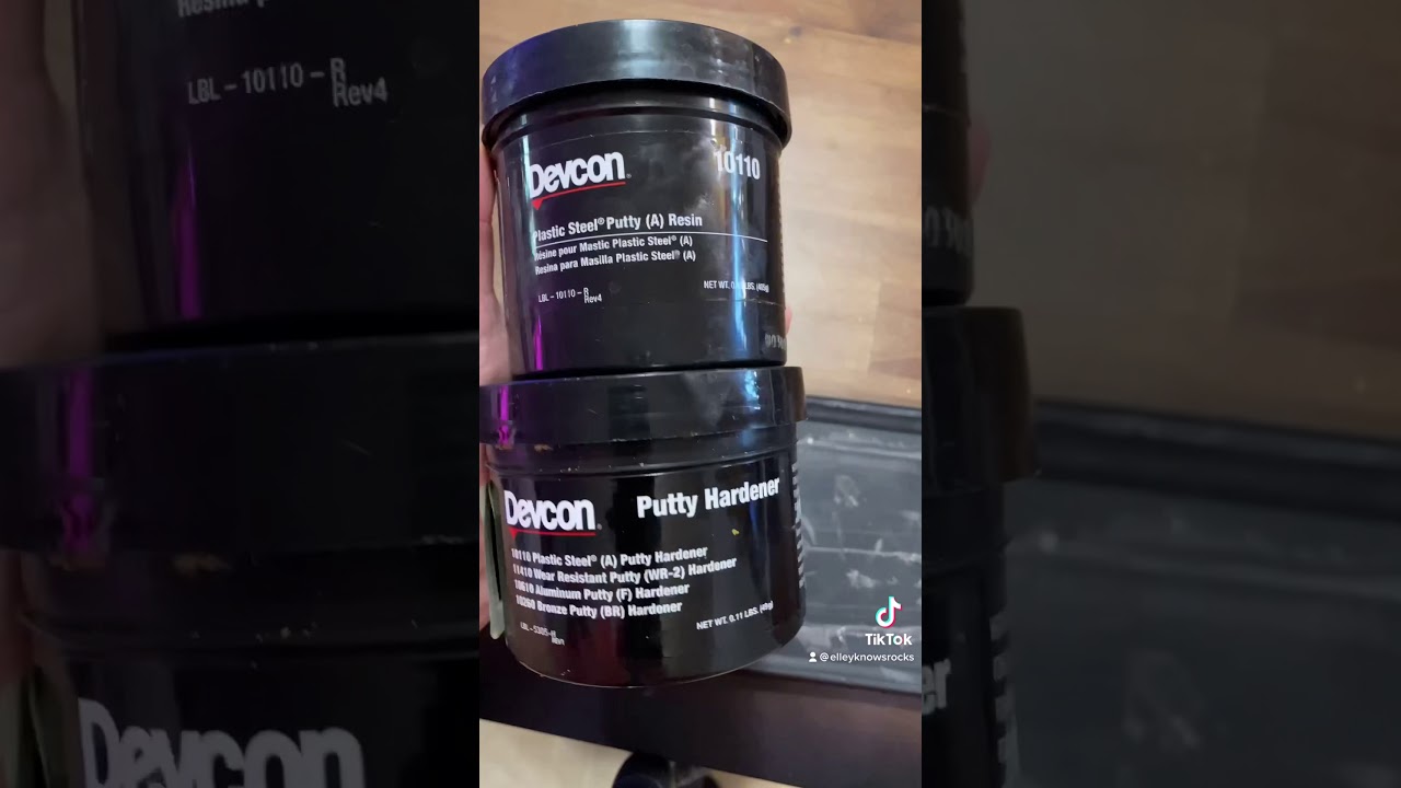 #shorts Backing Turquoise using Devcon. #Turquoise