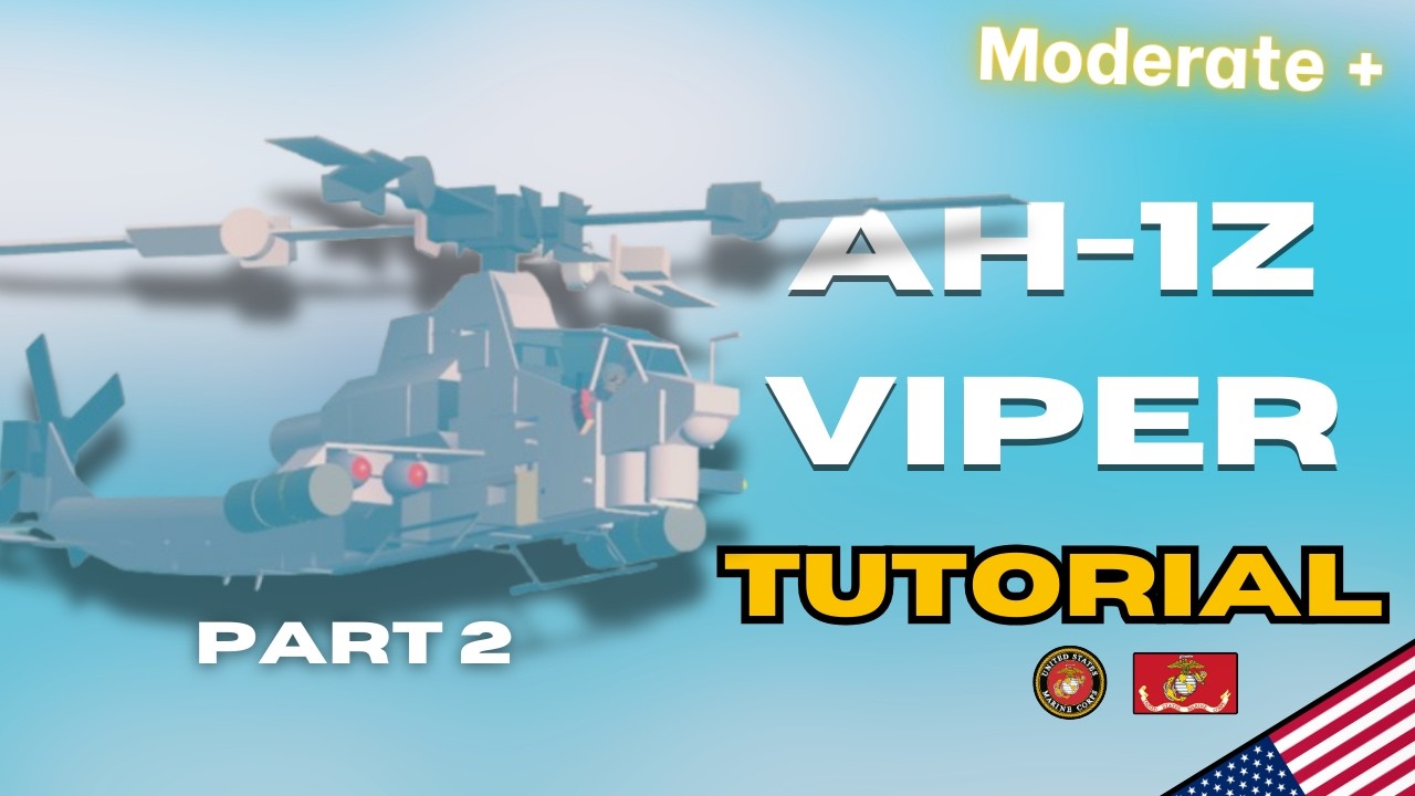 Plane Crazy AH-1Z Viper Roblox Tutorial – Part 2 - Flight