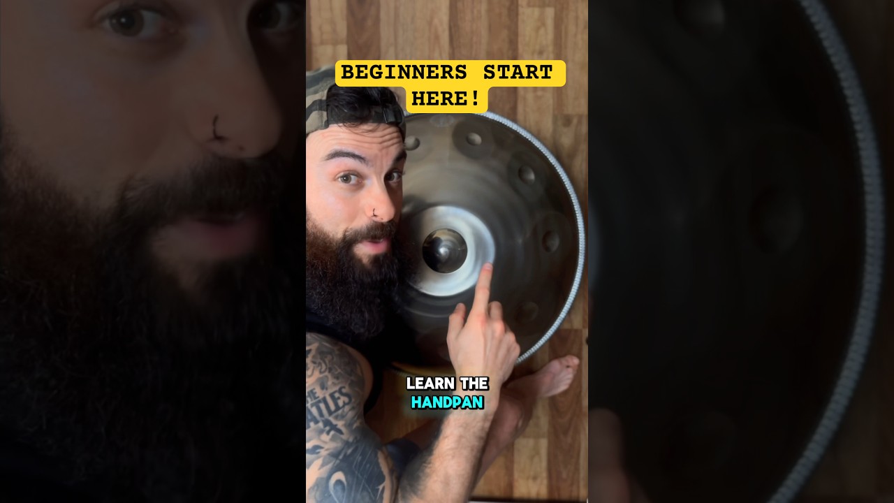 Learn the HANDPAN today | BEGINNER TUTORIAL 🫡