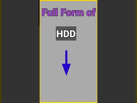 Full form of HDDβ@Knowledge with AD #shotform #fullform#viral #knowledgewithad #HDD