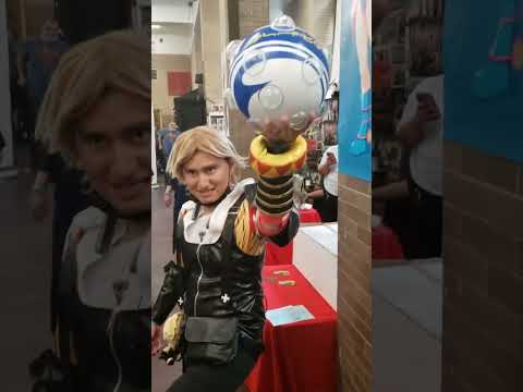 My #TidusCosplay with a #Blitzball #FinalFantasy10 #Tidus