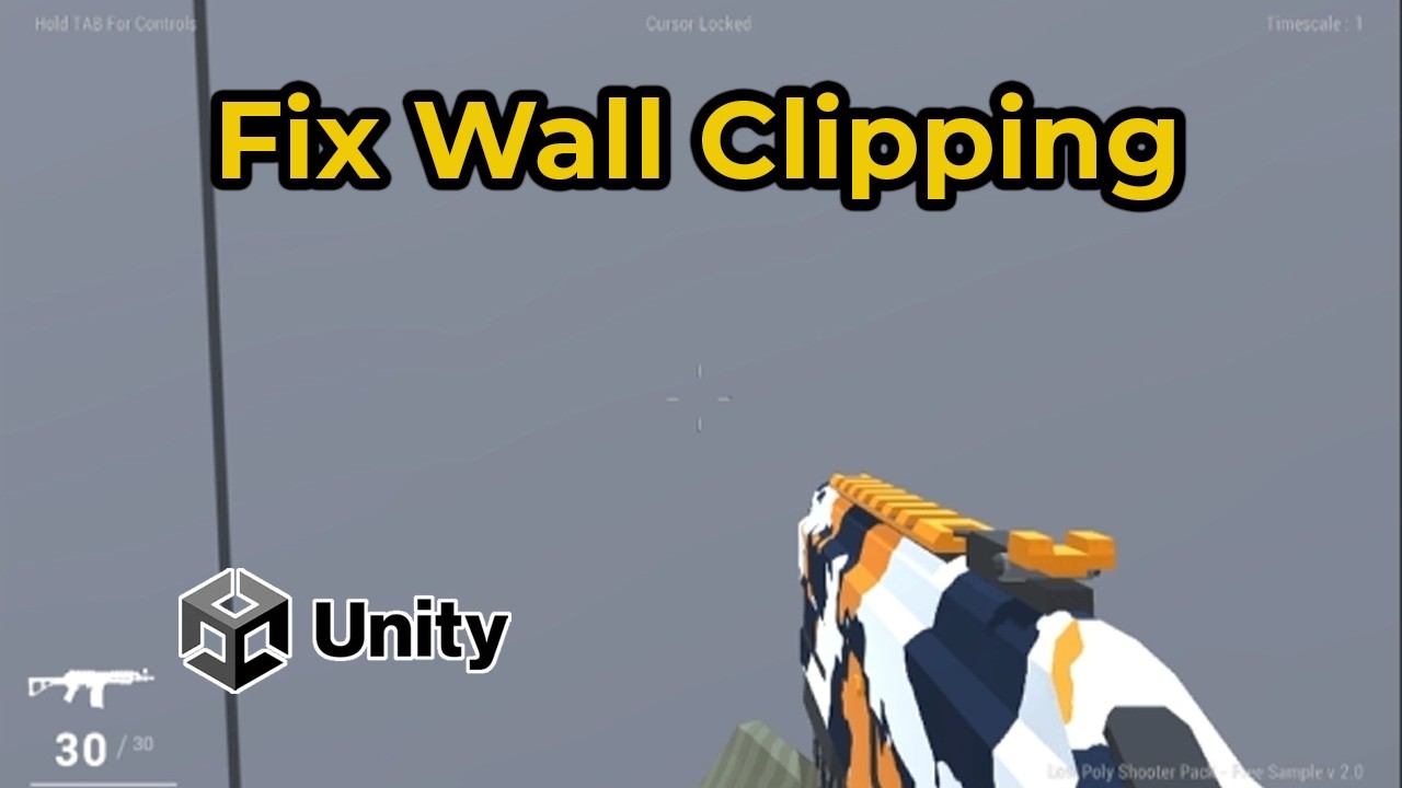 Unity URP Tutorial | Camera Stacking to Fix FPS Viewmodel Clipping