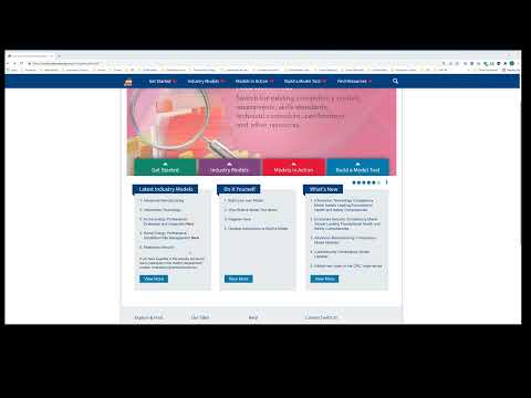 Overview of the Competency Model Clearinghouse