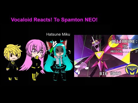 Vocaloid Reacts To Spamton NEO With Lyrics!! #vocaloid #hatsunemiku #spamton #deltarune