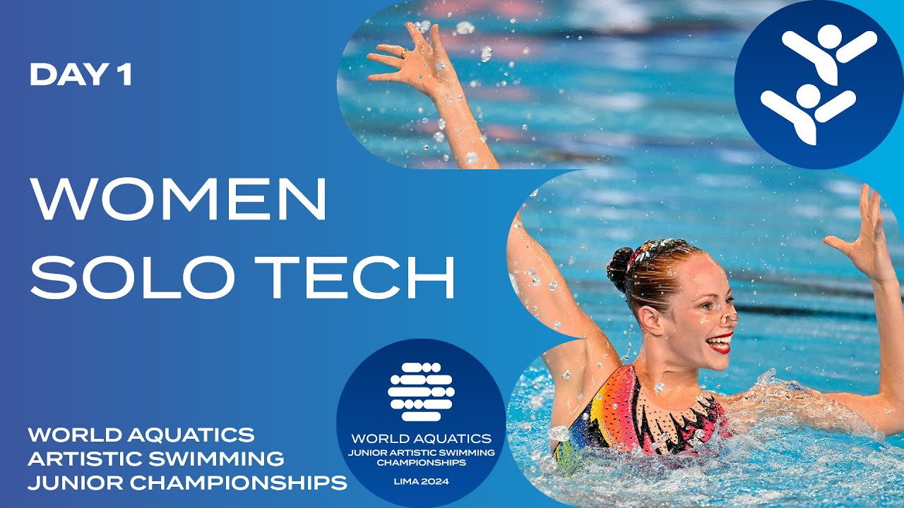 Epic Women’s Solo Tech | Artistic Swimming Juniors World Champs 2024