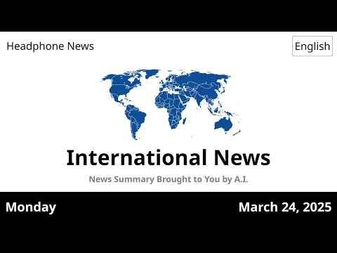 March 24, 2025 Monday (World)