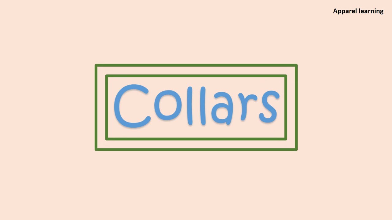“Types of Collars in Garments ✂️ | Sewing & Styling Guide”