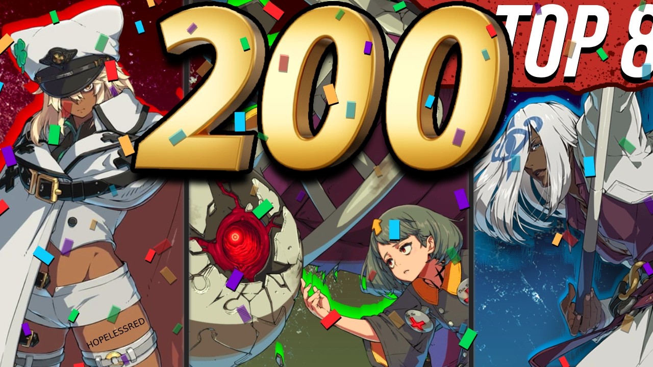 $1000 PRIZE!! OUR BEST GGST TOURNAMENT EVER!!! Celebrating baccpaBrawl 200!! | GGST TOP 8
