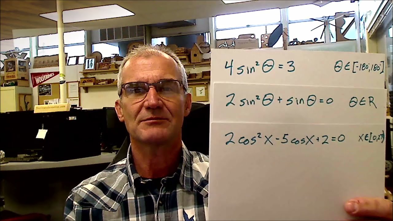 Solving Trigonometric Equations By Finding All Solutions