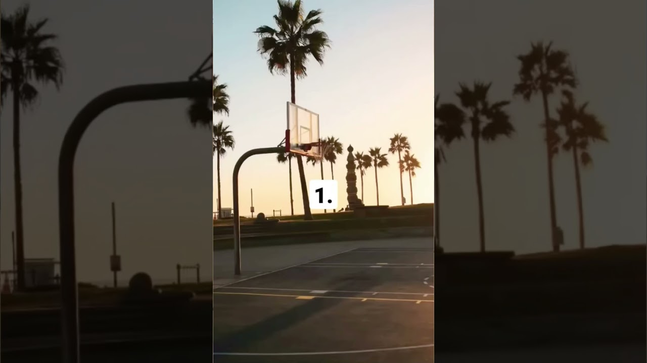 Which outdoor basketball court is the best?🤔 #shorts