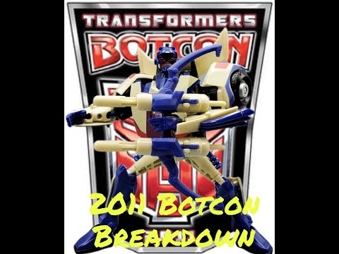 Retro Transformers 2011 Botcon Exclusive Animated Stunticon Breakdown Review! (Stunti-Con-Job)