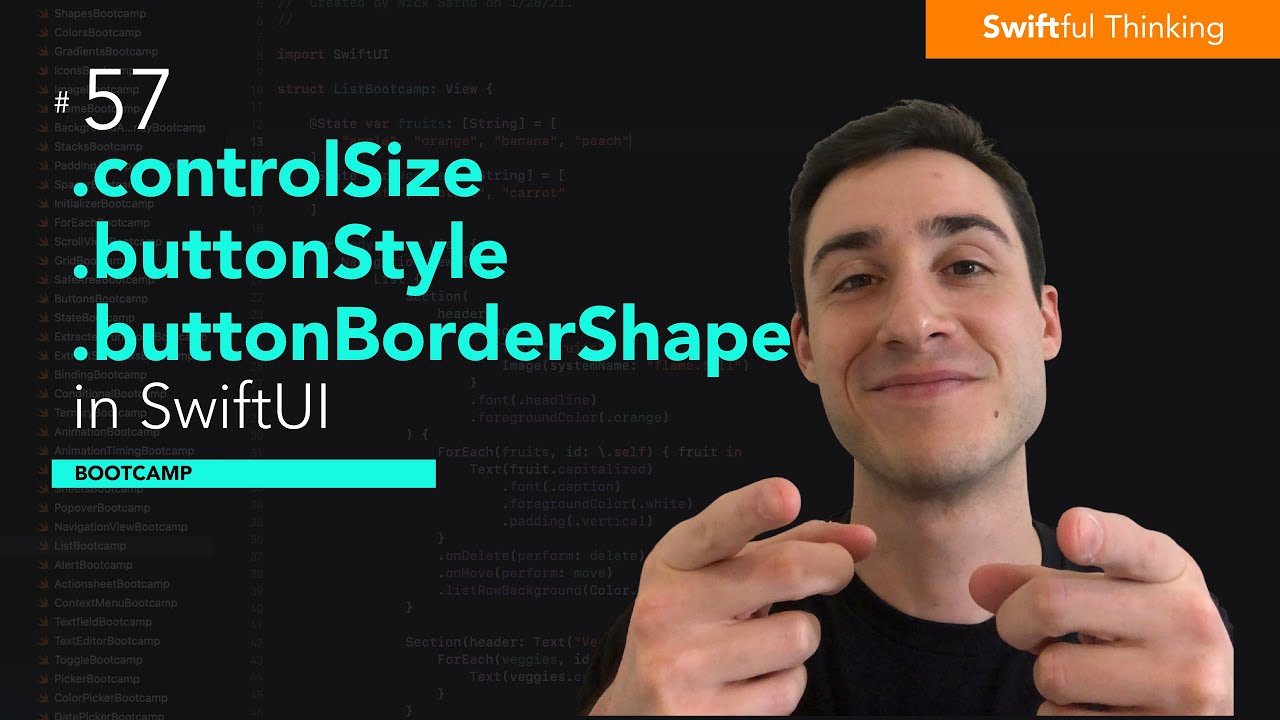 Button styles, border shapes, and control sizes in SwiftUI on iOS 15 | Bootcamp #57
