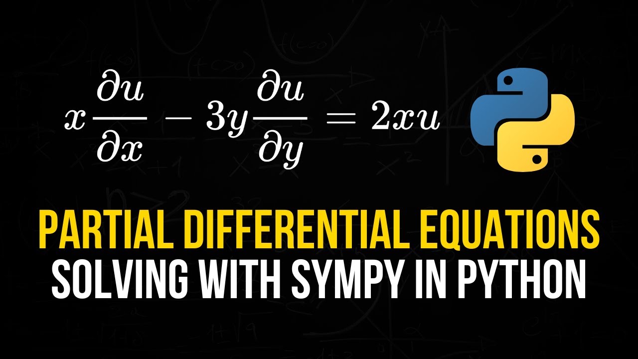 Solving Partial Differential Equations in Python