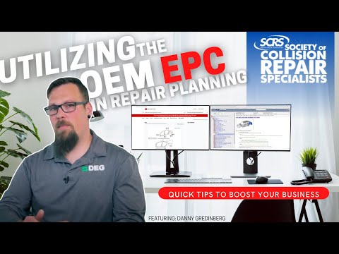 SCRS Quick Tips: Utilizing OEM Electronic Parts Catalog (EPC)