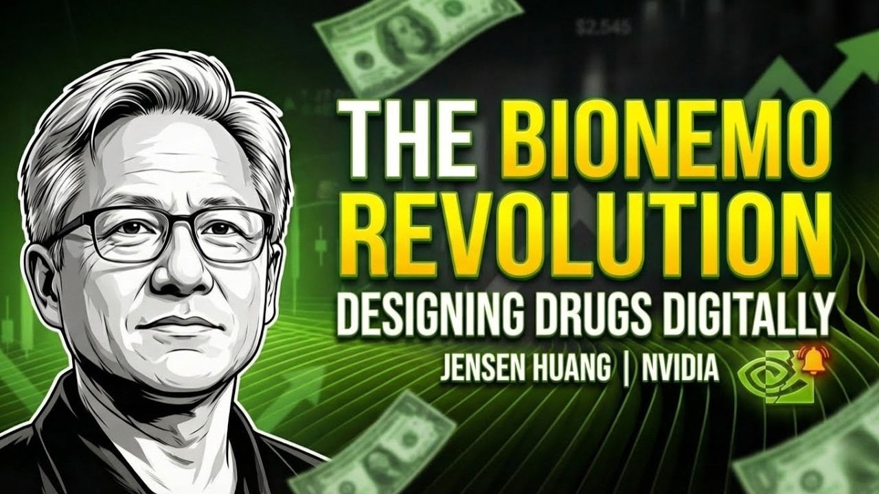 The BioNeMo Revolution: Designing Drugs Digitally | Jensen Huang | NVIDIA
