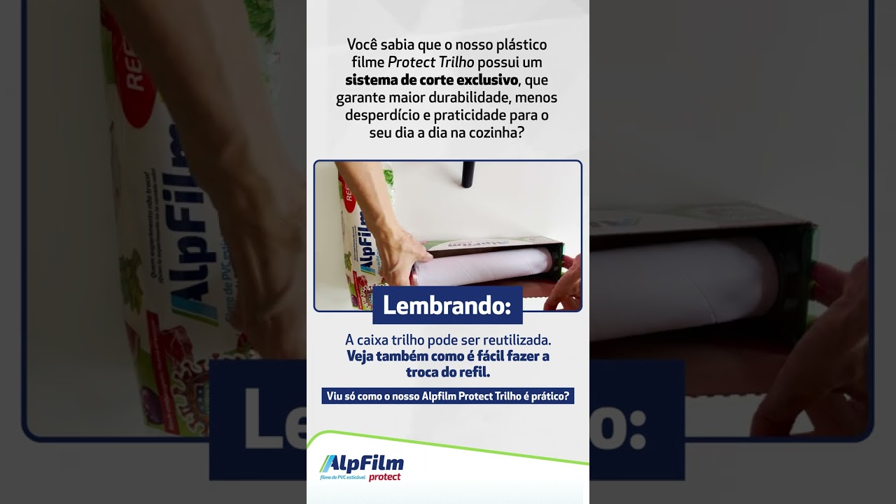 Conheça o sistema de corte exclusivo Alpfilm.