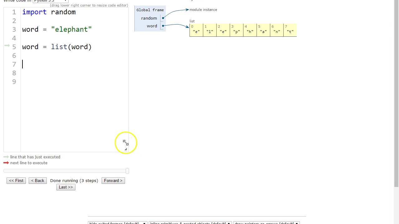 Python - Convert lists to strings and back again. ( split / join)