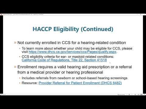 HACCP Webinar