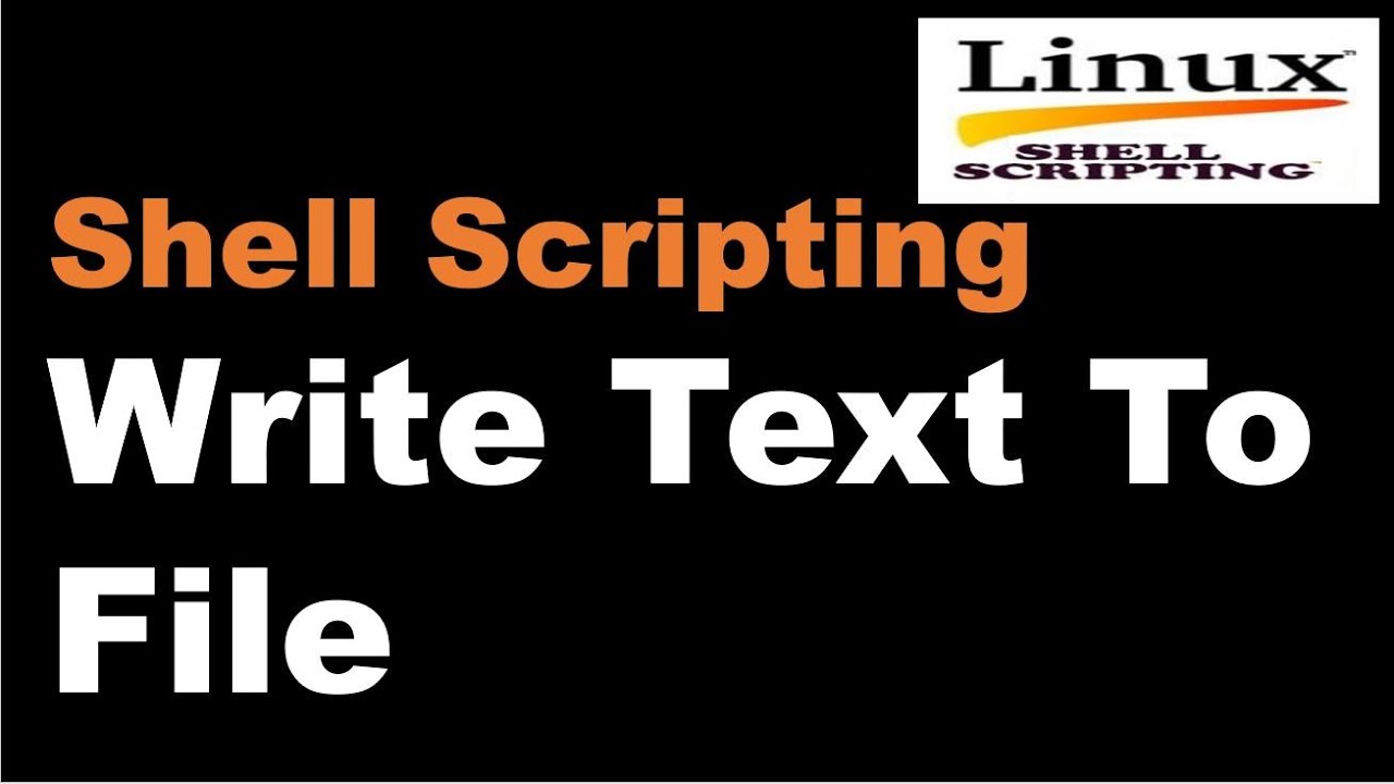 Shell Scripting Tutorial-14 Write Text To File || Linux Scripting Tutorial |Linux Interview Question