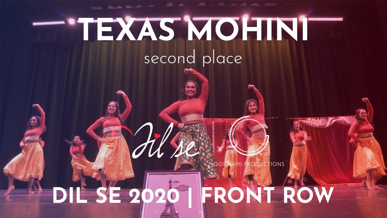 Texas Mohini - 2nd Place | Dil Se 2020 | Official Front Row Video