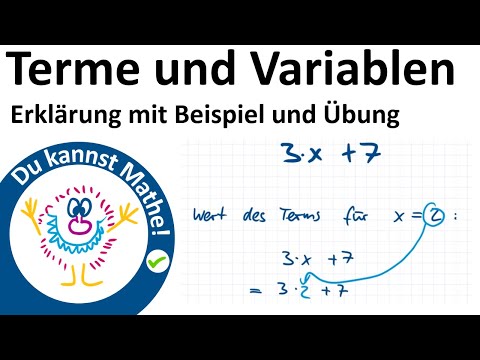 Terme und Variablen, Was ist das?, Rechnen mit Termen #1