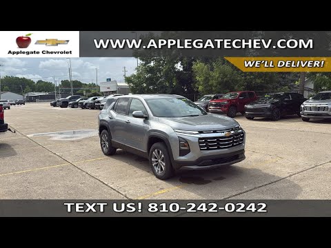 2026 Chevrolet Equinox Flint, Grand Blanc, Davison, Fenton, Clio Michigan