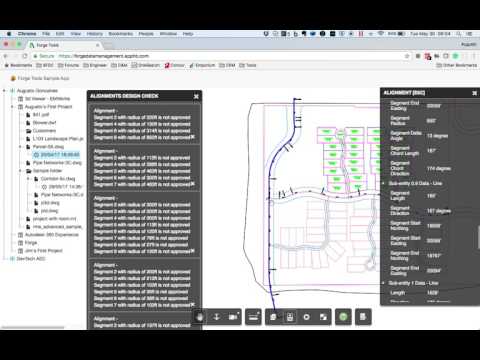 Civil 3D drawings on Forge Viewer