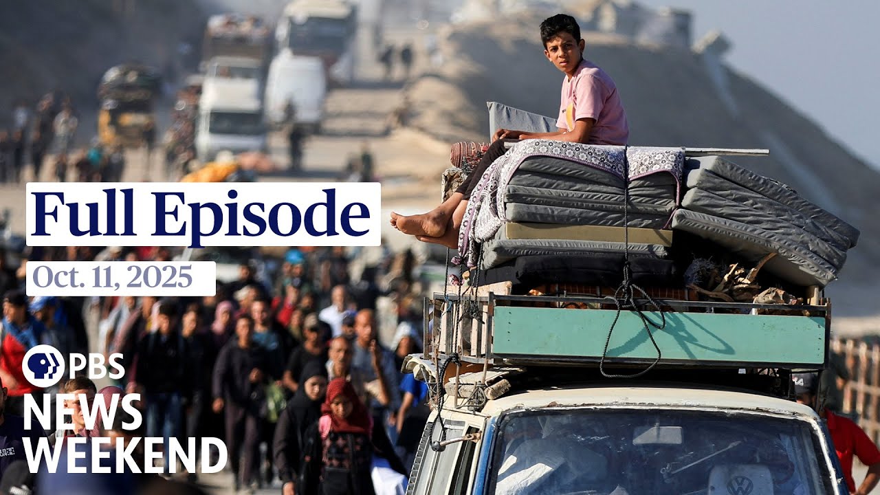 PBS News Weekend full episode, Oct. 11, 2025