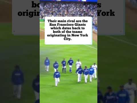 ⚾ Fun Facts about the Los Angeles Dodgers #trivia #didyouknow #history #baseball #california #nyc