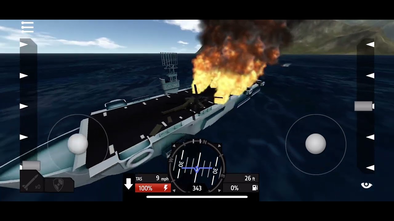 Sinking the USS Tiny in simple planes