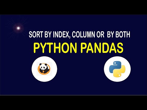 How To Sort Dataset By Index, Column or Both : Python Pandas