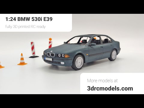 🚗 BMW 530 e39・ 3D File for 3D printing・Cults