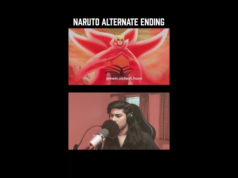 INDIAN voice artist dubs Madara in Alternate Naruto ending (Hindi) || Vishesh milind #shorts