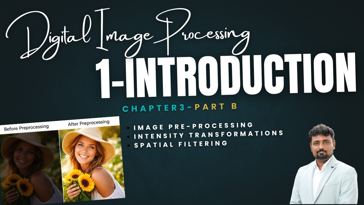 DIP–Unit 1: Chapter 3 Part B | Intensity Transformations (Point Processing) and Spatial Filtering