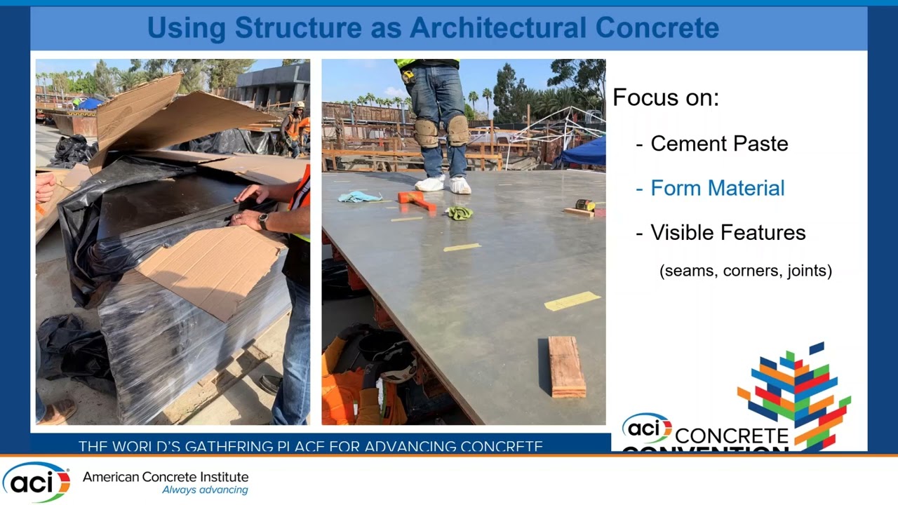 Using Structural Concrete as Architectural Concrete