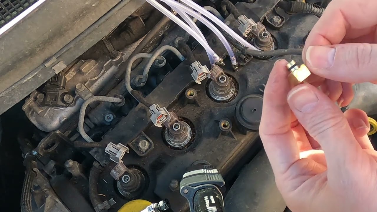 Carrying out Diesel Injector leak off test, damage and repairs on Vauxhall Zafira Denso1.7 A17DTJ