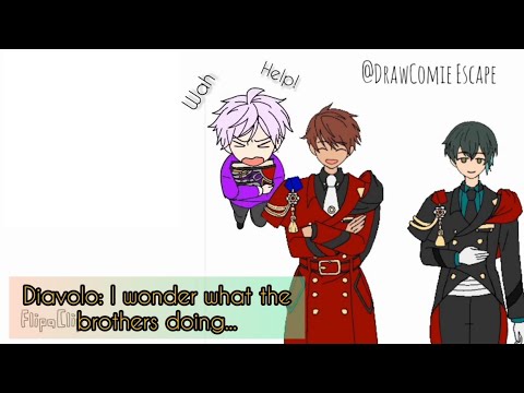 Behind the Scenes (ft. Diavolo, Barbatos, Lucifer, M!MC) | Obey Me Animatic