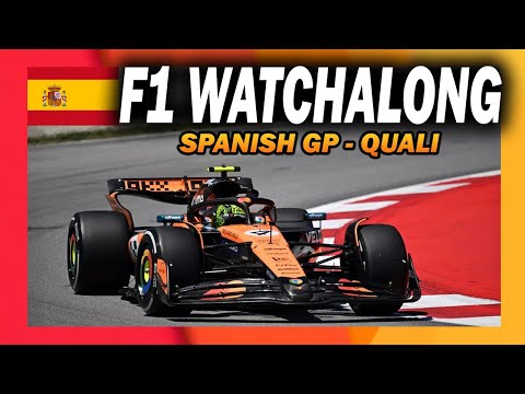🔴 F1 Watchalong - SPANISH GP - QUALI - with Commentary & Live Timings