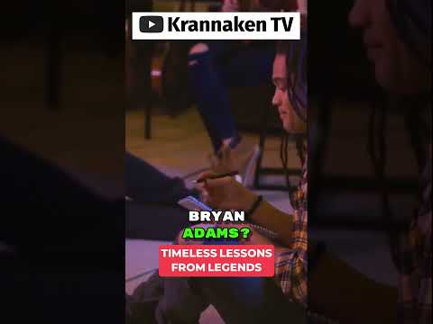 Timeless Lessons from Bryan Adams for Modern Artists #shorts